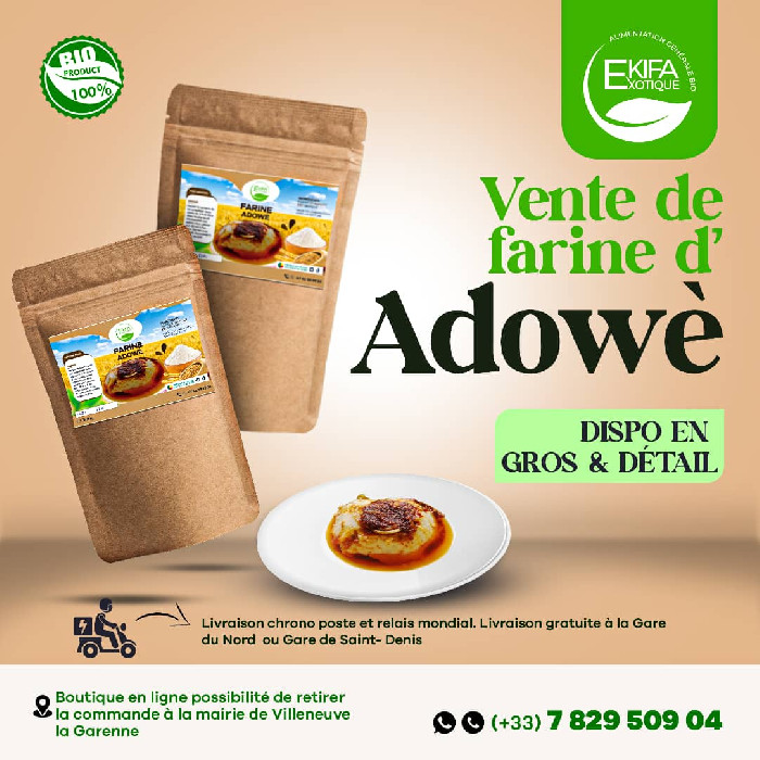 FARINE ADOWÈ 300g :: EKIFA EXOTIQUE